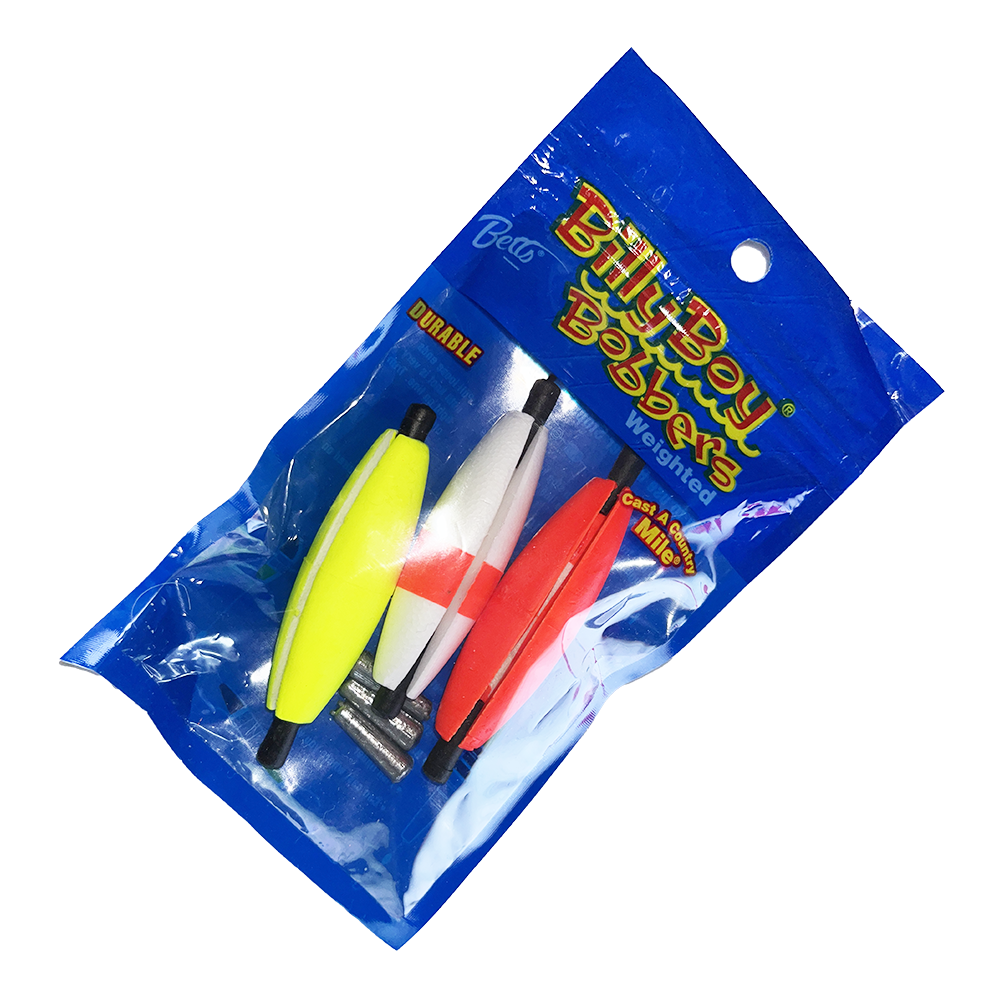 Betts Billy Boy Bobber Instamatic Slip Foam Float - Slotted & Weighted ...
