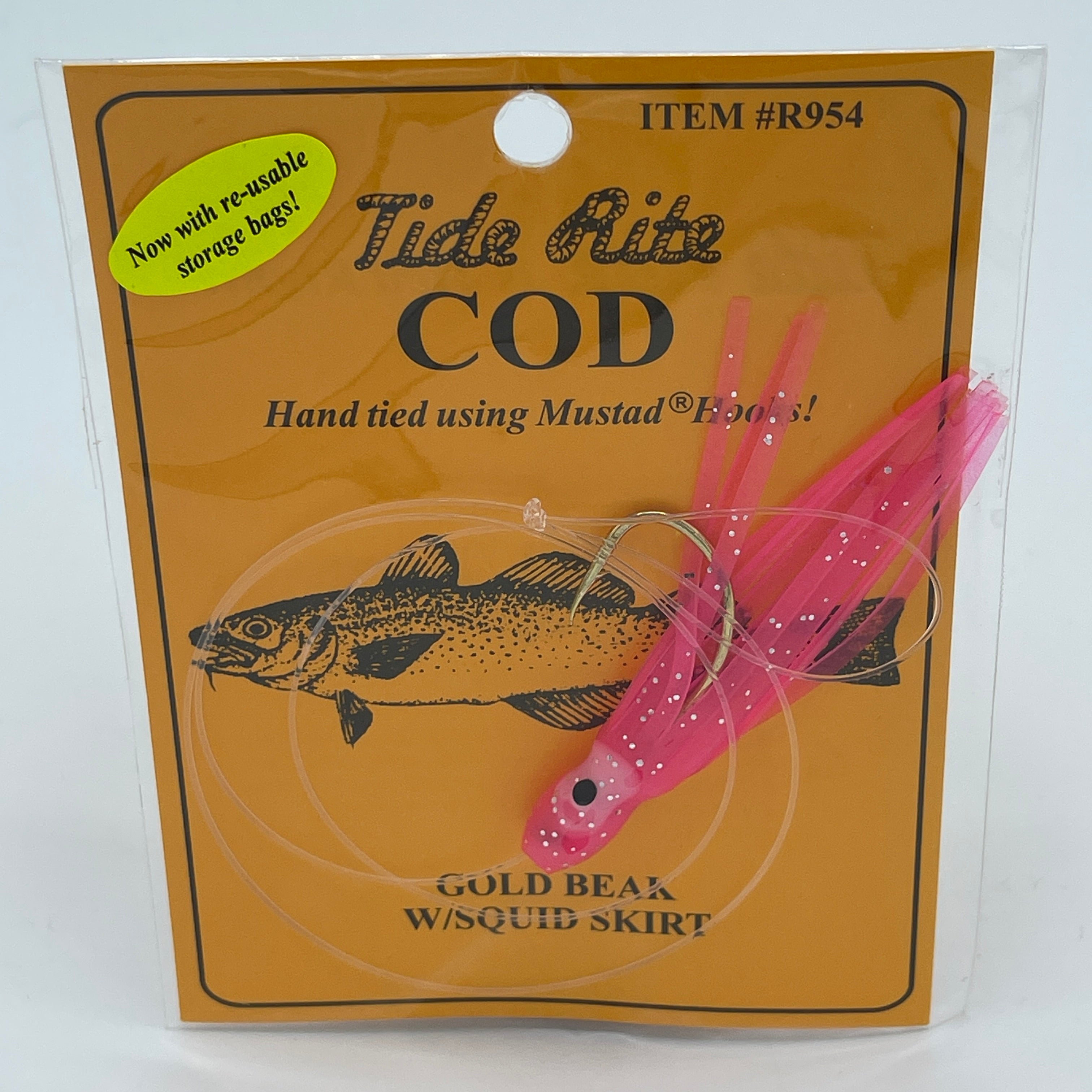 Tide Rite R954 Squid Skirt Cod Rig – Fisherman's Headquarters