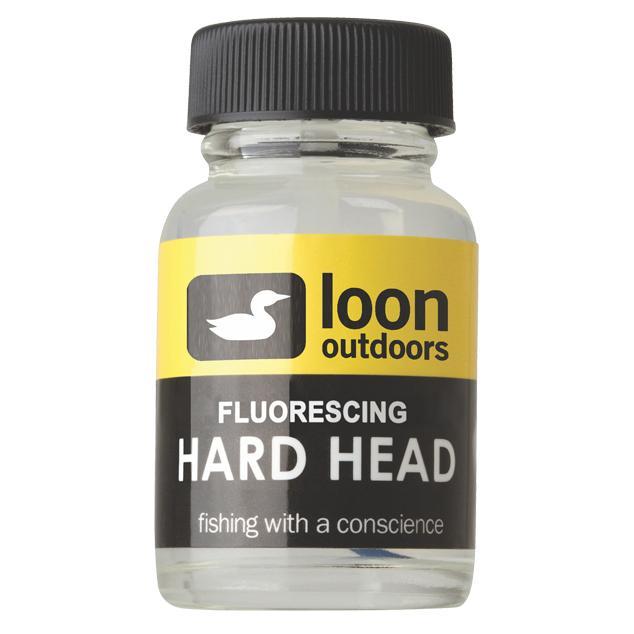 Loon Head Cement - Hard Head Fluorescing Clear – Fisherman's Headquarters