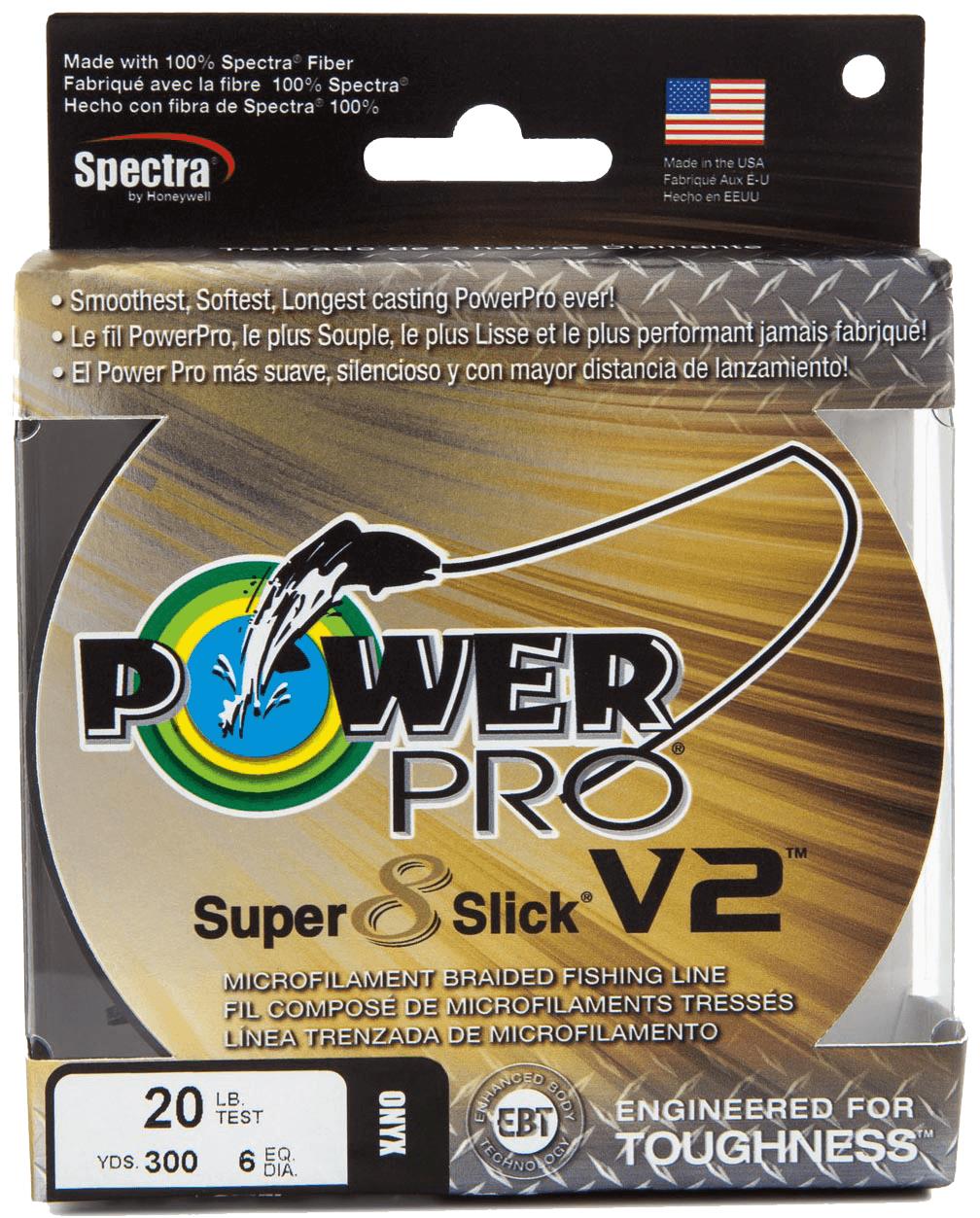 Power Pro Super Slick V2 Braided Line – Fisherman's Headquarters